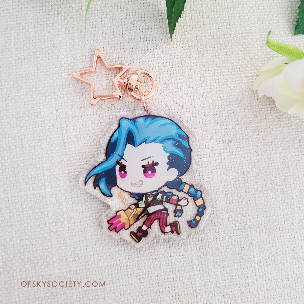 Arcane - Acrylic Keychain Charm – ofSkySociety