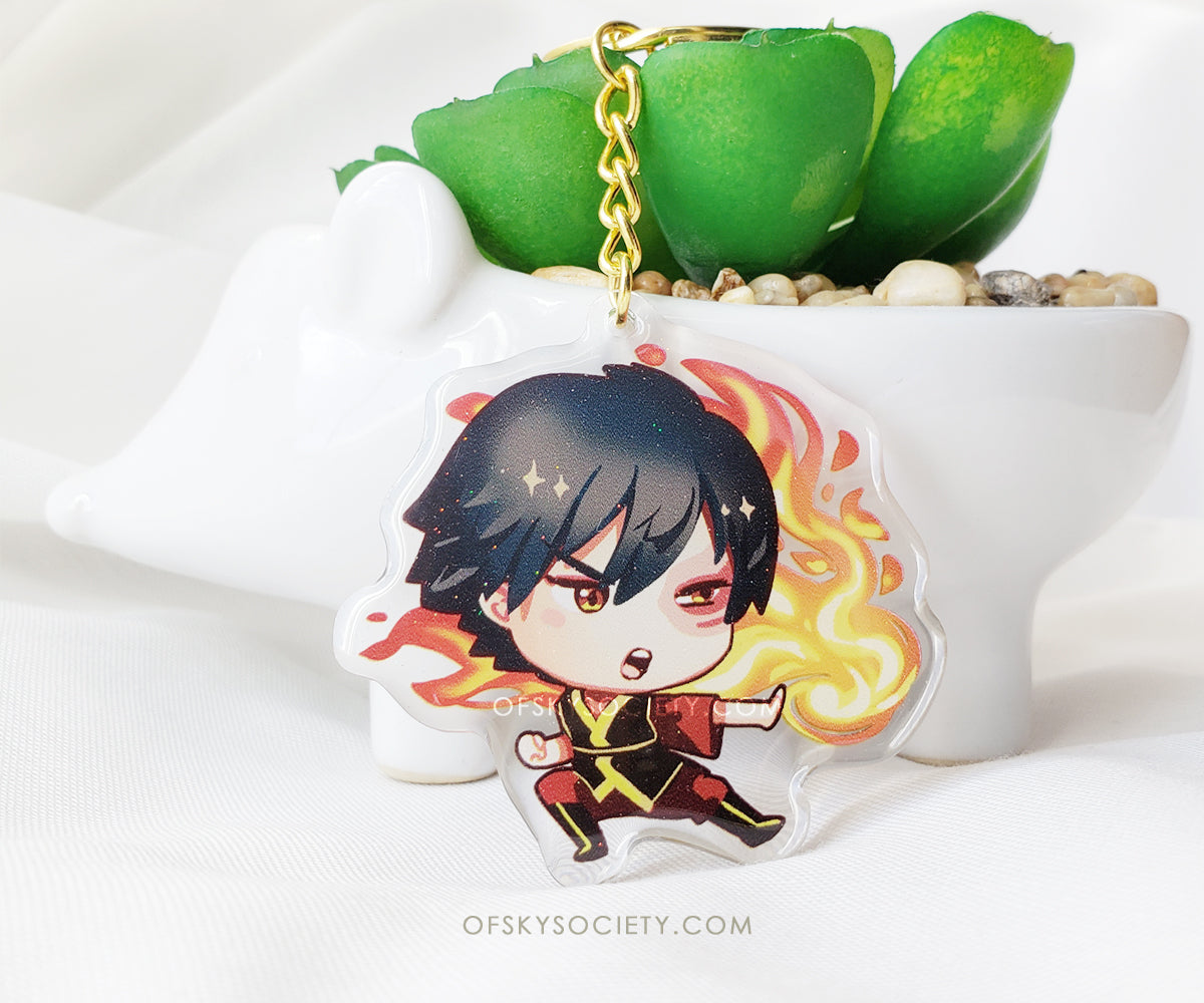Zuko - Avatar the Last Air Bender Keychain Charm – ofSkySociety