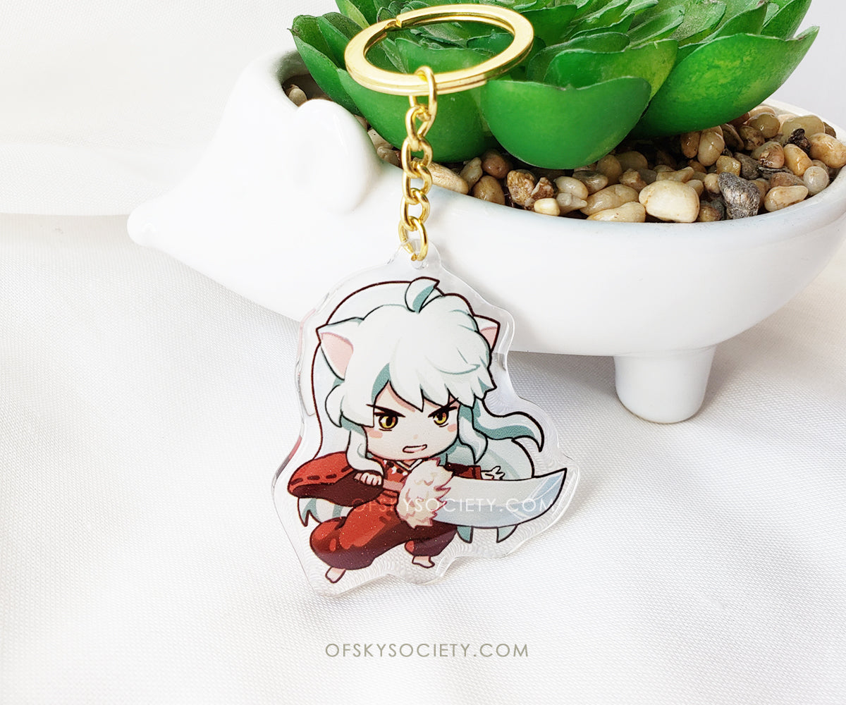 Inuyasha and Sesshomaru - Keychain Charm – ofSkySociety